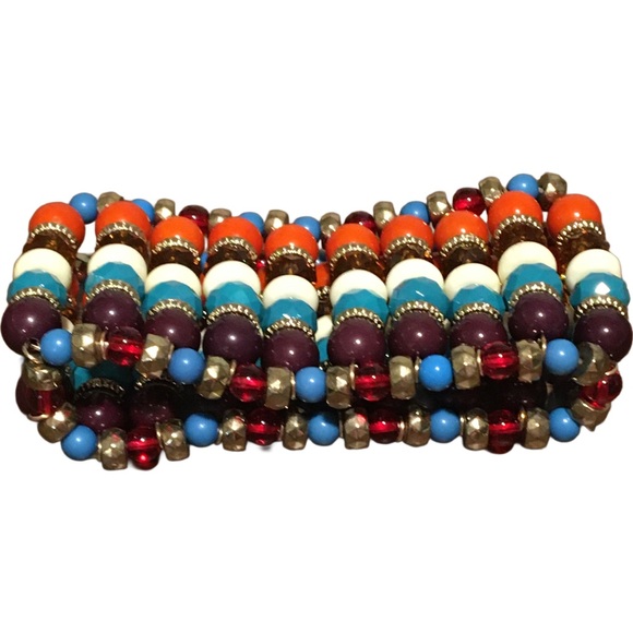 Sophia &kate | Jewelry | Sophia And Kate Bohemian Vibe Chunky Beaded ...